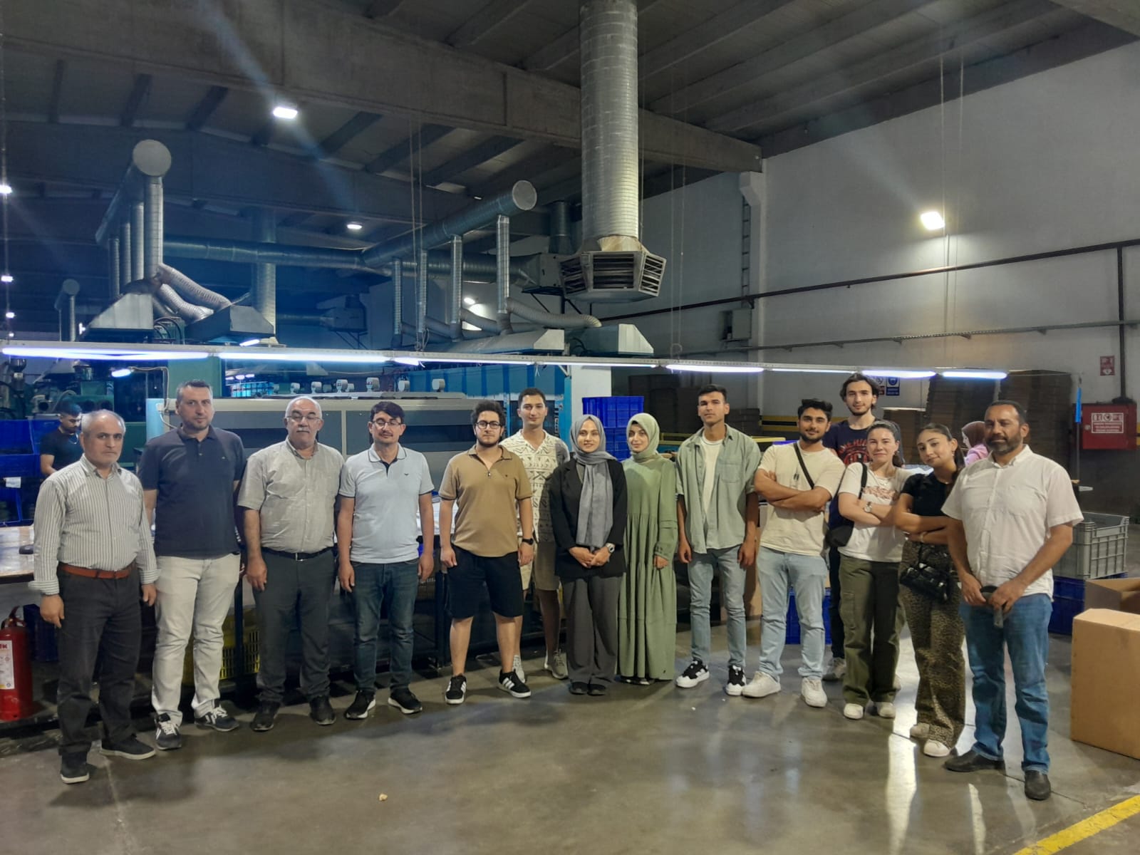 Endüstri Mühendisliği Öğrencilerinden ZİYLAN Taban A.Ş. Fabrikasına ...